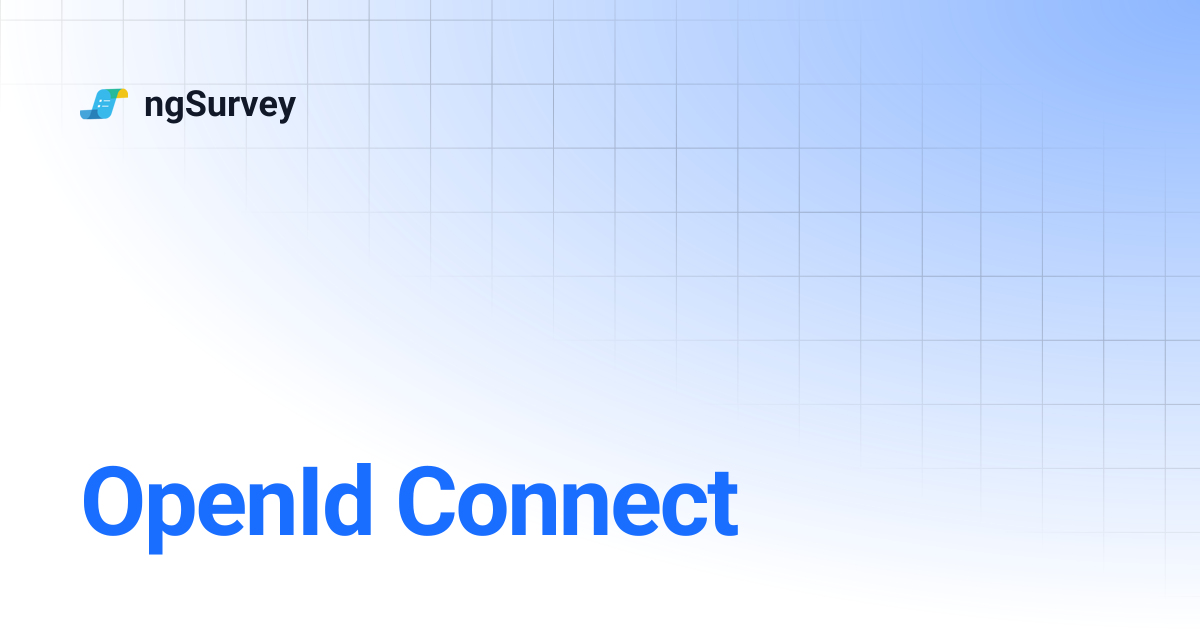 OpenId Connect | ngSurvey